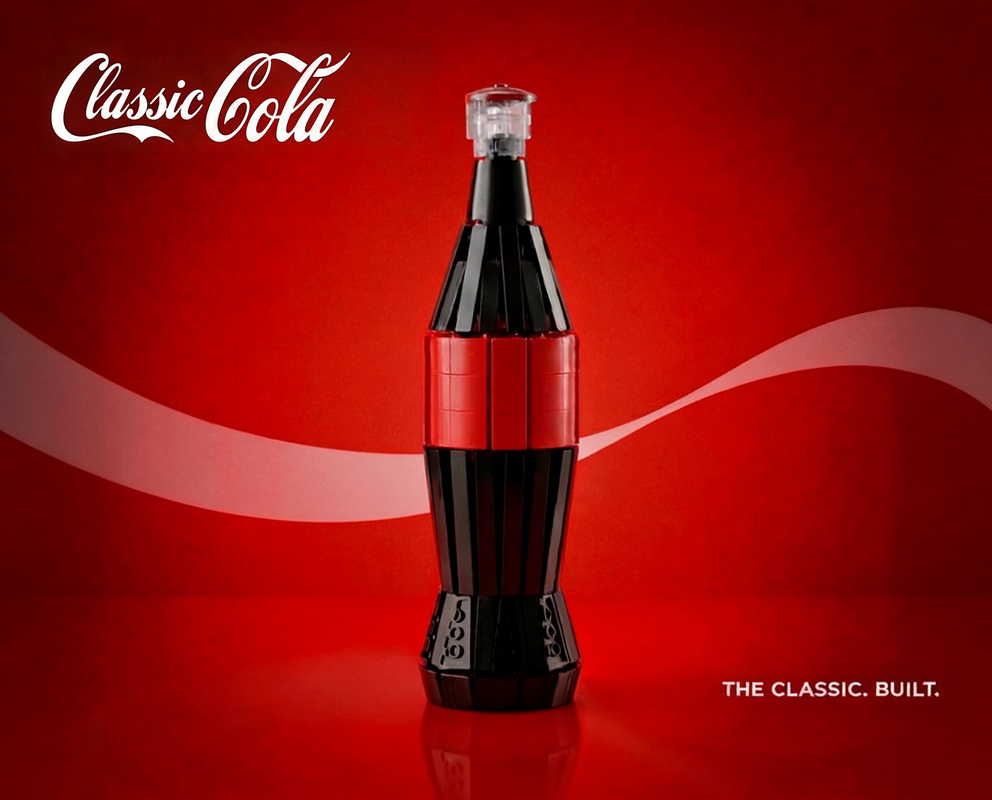 LEGO MOC-260082 Coca Cola glass bottle by CreatorExpert | Rebrickable ...