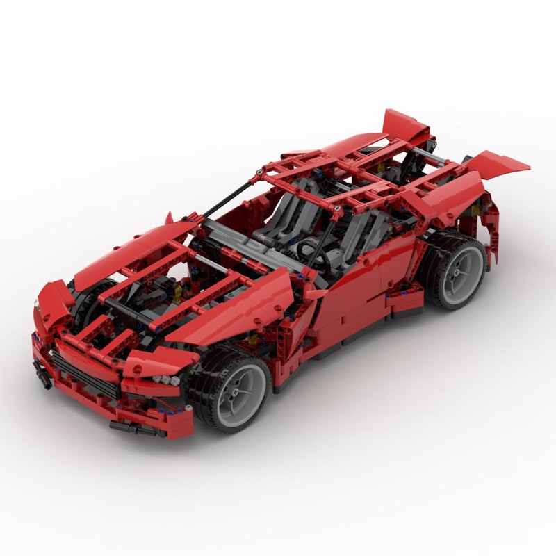 LEGO MOC 8070 Supercar RC by klimax | Rebrickable - Build with LEGO