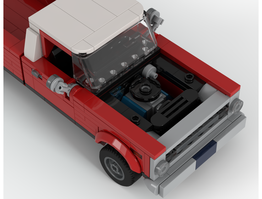 LEGO MOC-260319 Chevy C10 8wide by Linse | Rebrickable - Build with LEGO