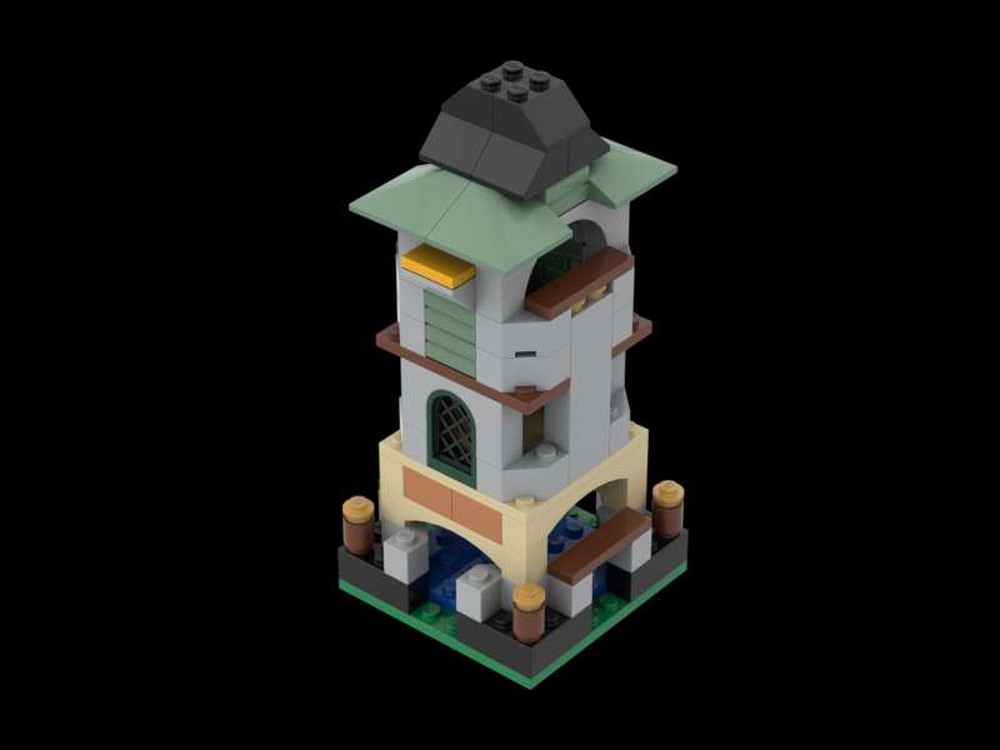 Lego Moc Temple By Lhendriksen Rebrickable Build With Lego
