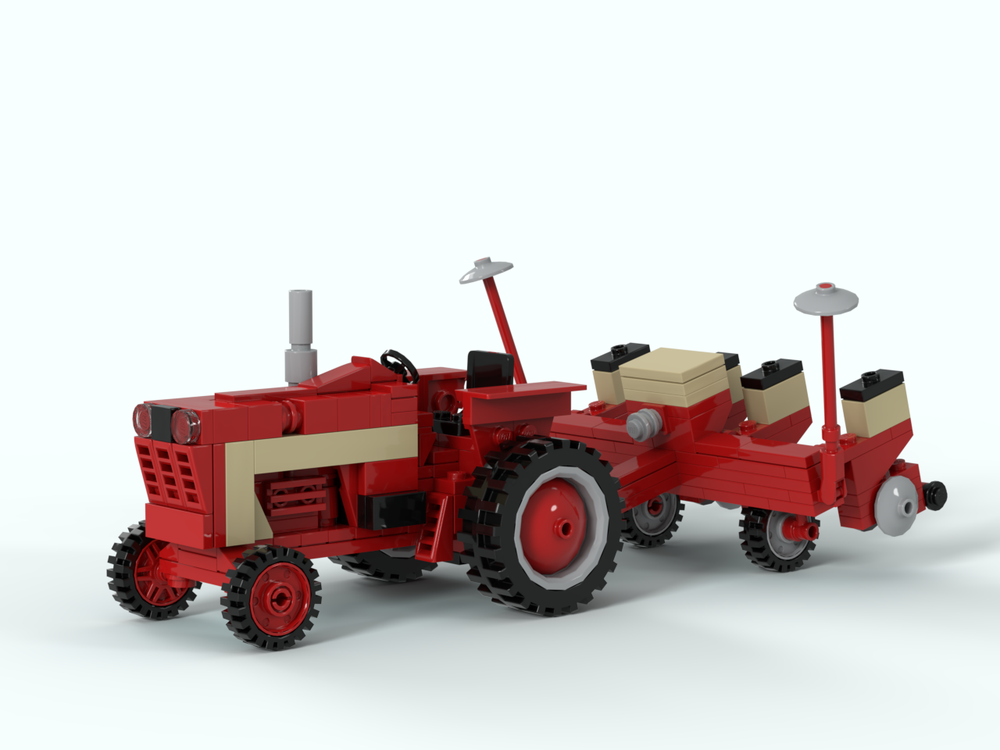 LEGO MOC-260432 IH 1066 with Cyclo 900 Corn Planter by Northwoods ...