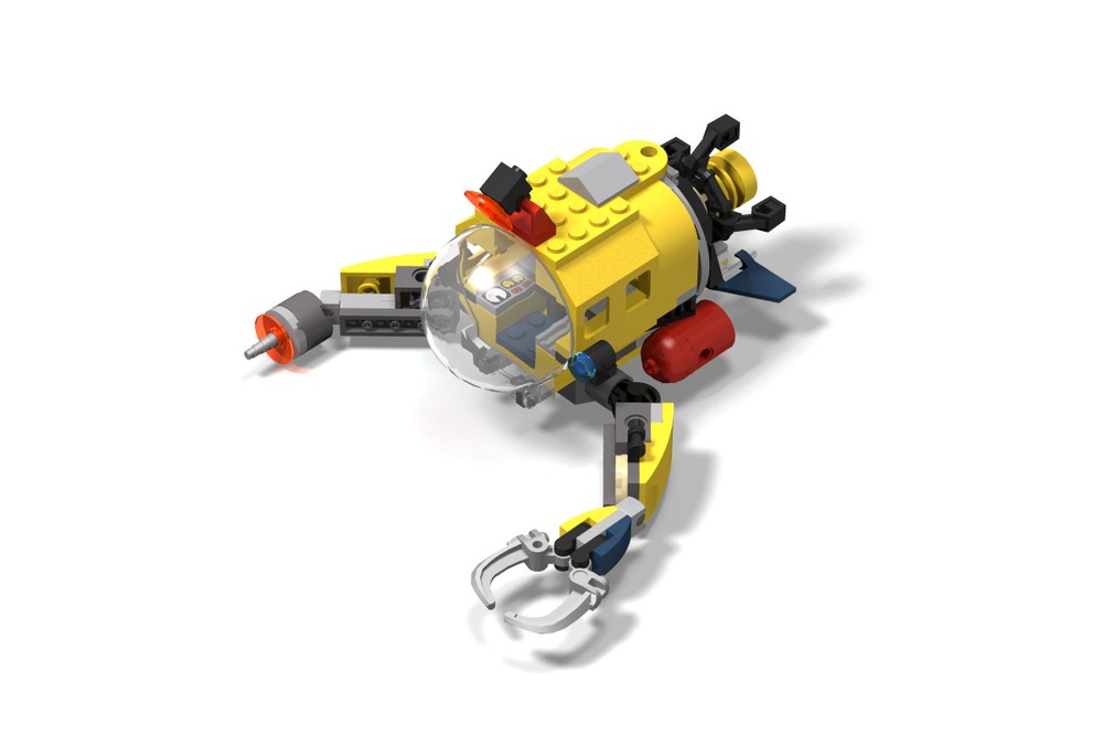 LEGO MOC 31090 Submarine by Nequmodiva | Rebrickable - Build with LEGO