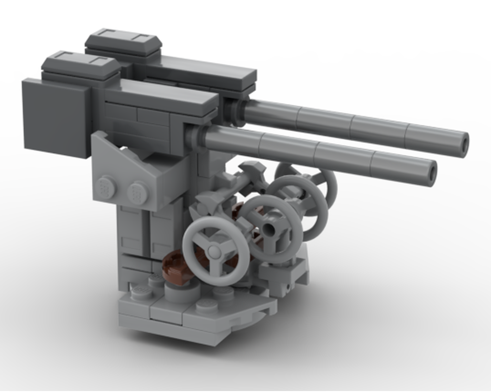 LEGO MOC-260498 3.7 cm SK C/30 German Naval Flak Gun by makerbrick ...