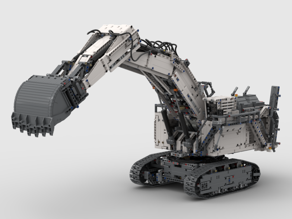 LEGO MOC-260529 R 9800 Backhoe arm by Lupine technology | Rebrickable ...