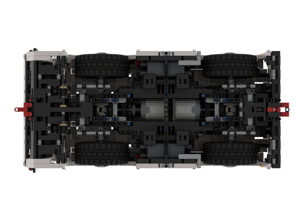 LEGO MOC Aircraft Pushback Tractor by Steelman14a | Rebrickable - Build ...