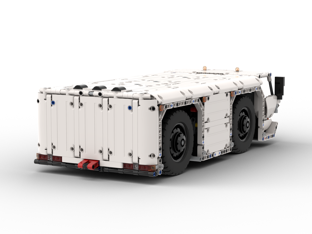 LEGO MOC Aircraft Pushback Tractor by Steelman14a | Rebrickable - Build ...