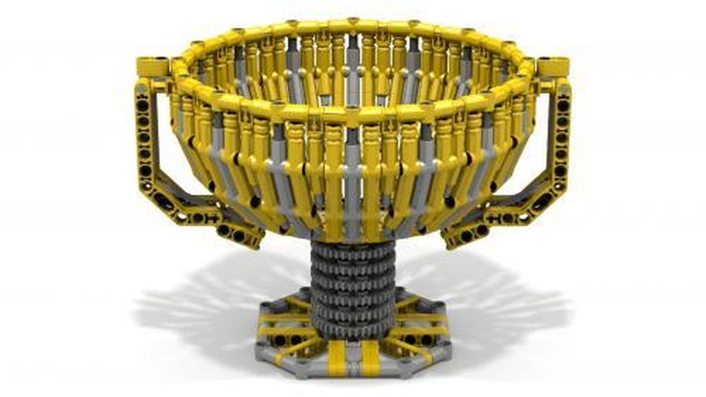 LEGO MOC Gold & Silver Trophy Cup by DLuders | Rebrickable - Build with ...