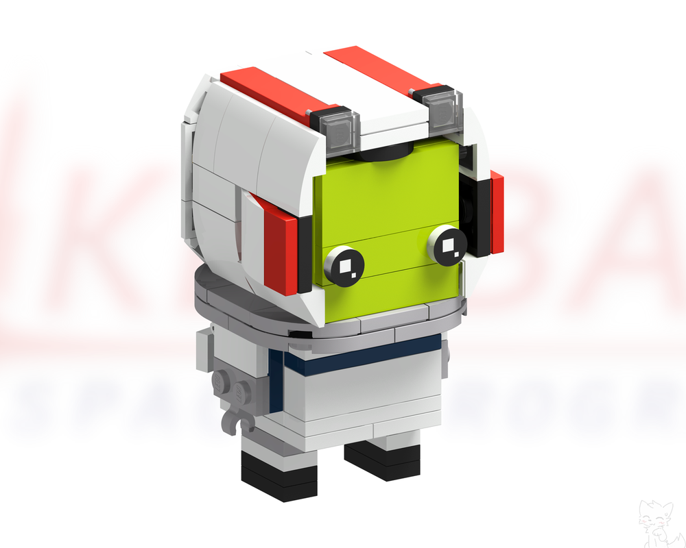 LEGO MOC-260768 Jebediah Kerman Brickheadz by emrysbricks | Rebrickable ...