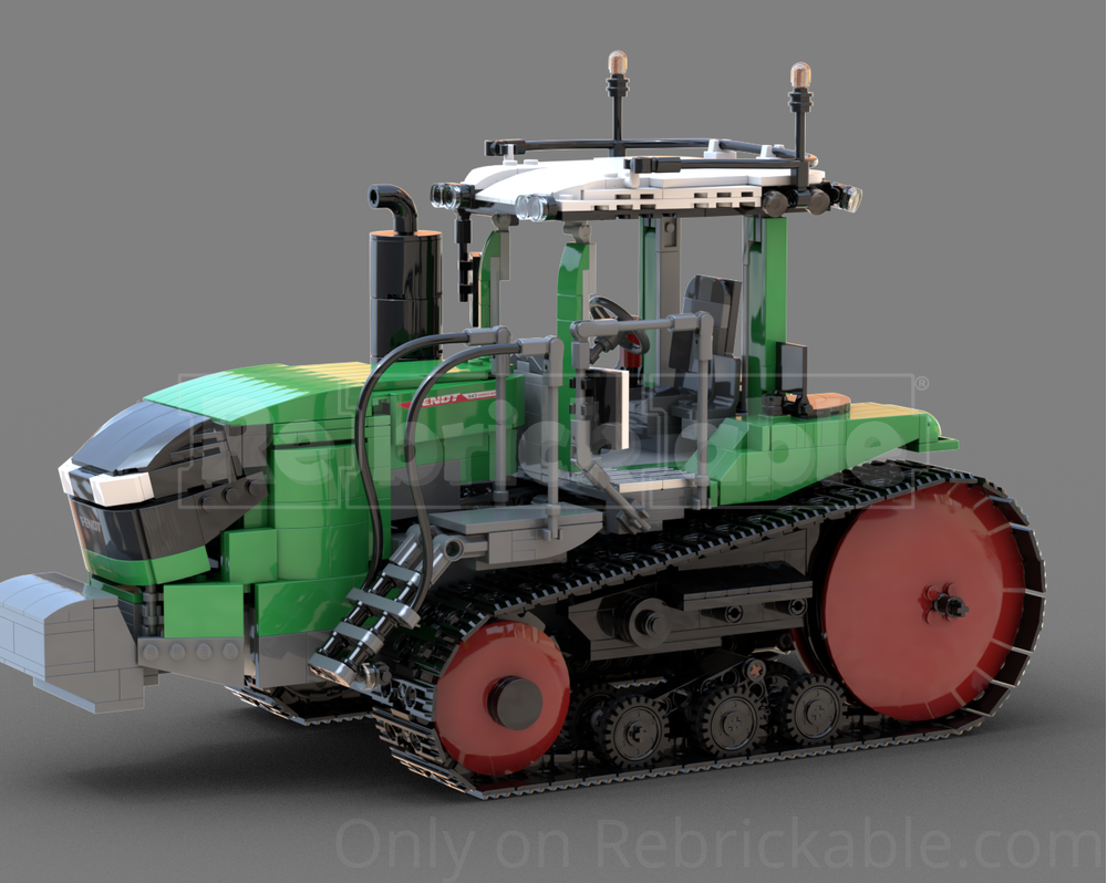 LEGO MOC-260781 Fendt Vario 943 MT by Odin_bricks | Rebrickable - Build ...