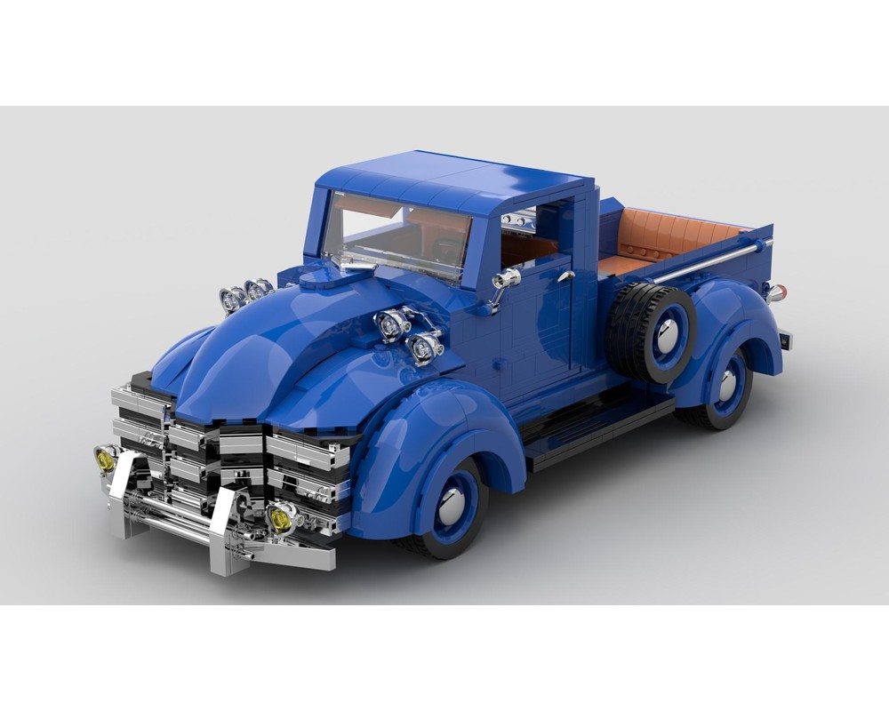 LEGO MOC Chevrolet 1937 Pickup by OnTheEdge | Rebrickable - Build with LEGO