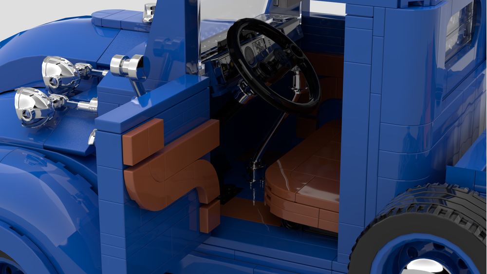 LEGO MOC Chevrolet 1937 Pickup by OnTheEdge | Rebrickable - Build with LEGO