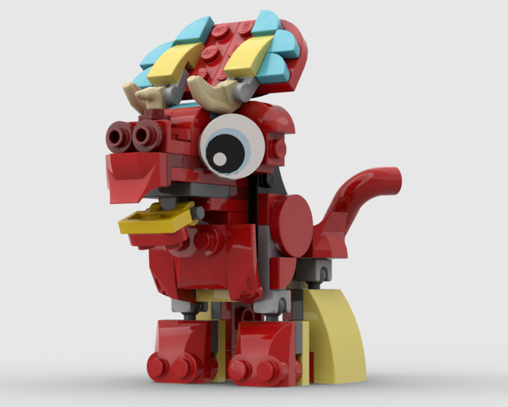 LEGO MOC-261137 Triceratops by tricerastuff | Rebrickable - Build with LEGO