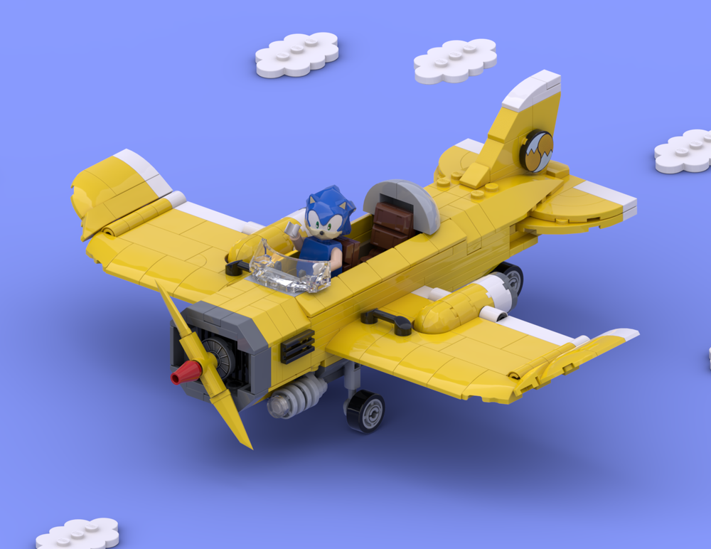 LEGO MOC-261287 Sonic Boom Tails' plane by Anira | Rebrickable - Build ...