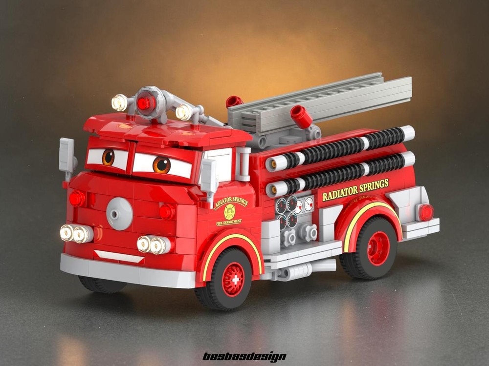 LEGO MOC-261331 Red (Fire Truck) from Cars by besbasdesign ...