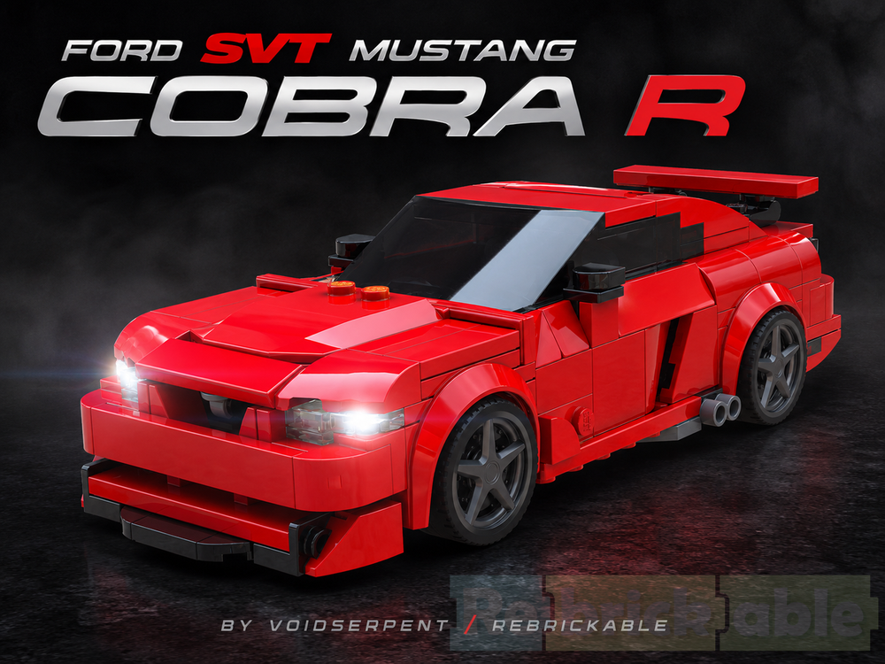 LEGO MOC-261339 Ford Mustang SVT Cobra R (2000, 4th gen) by VoidSerpent ...