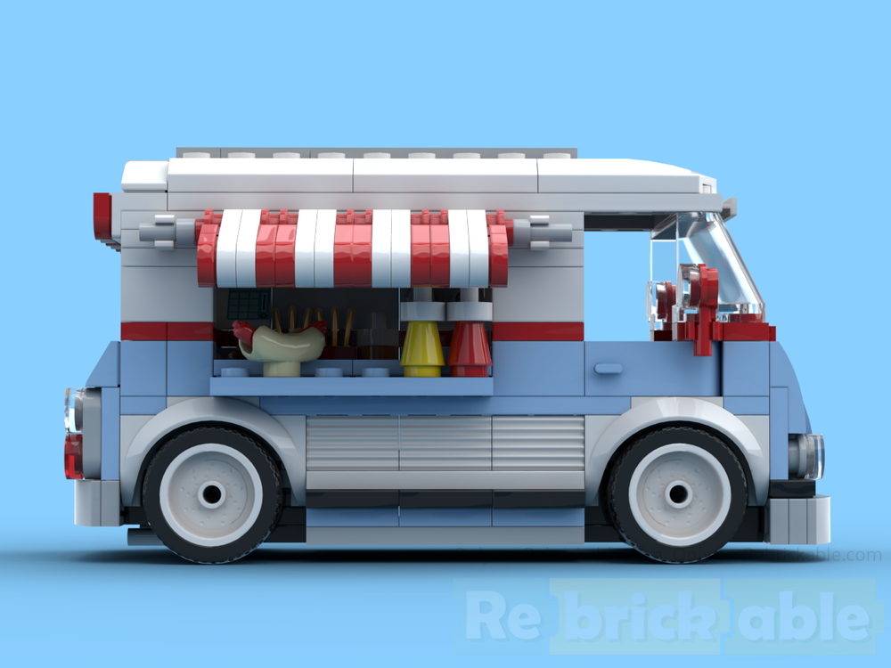 LEGO MOC-261352 Wendy, bright light blue version by Legoautohaus ...