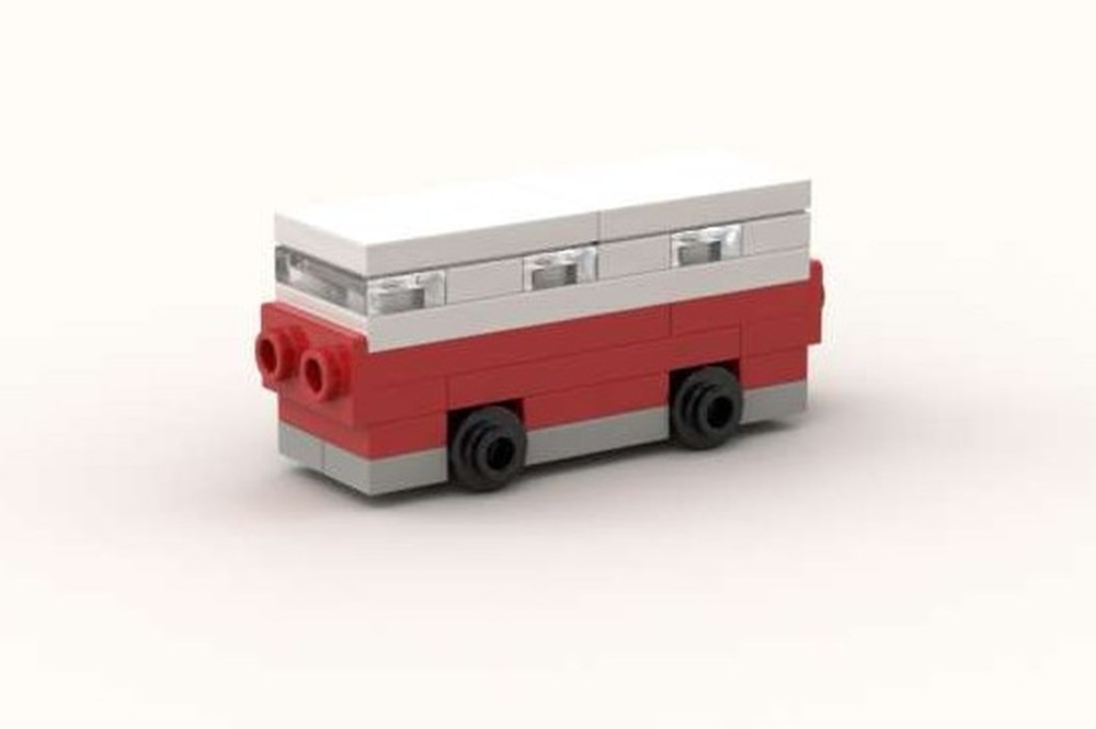 LEGO MOC Micro VW Van by arnohue | Rebrickable - Build with LEGO