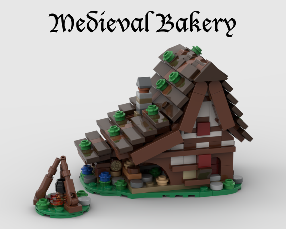 LEGO MOC-261483 Medieval Bakery - Expansion for Mini Blaustein Castle ...
