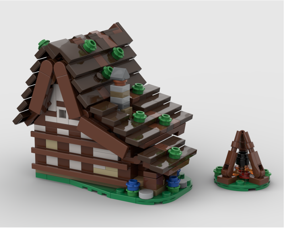 LEGO MOC-261483 Medieval Bakery - Expansion for Mini Blaustein Castle ...