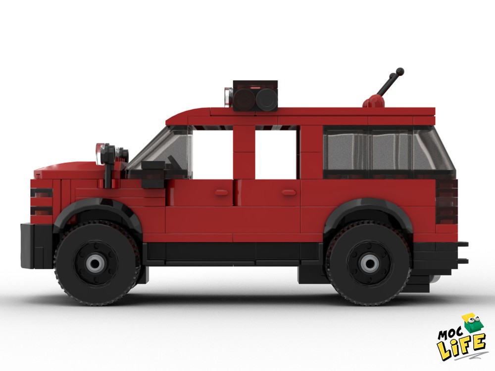 LEGO MOC Chevrolet Tahoe first responder by MocLife | Rebrickable ...