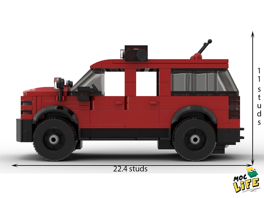 LEGO MOC Chevrolet Tahoe first responder by MocLife | Rebrickable ...