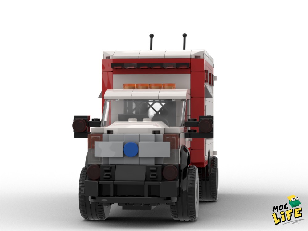 LEGO MOC Ford F-450 regularcab dually ambulance by MocLife ...