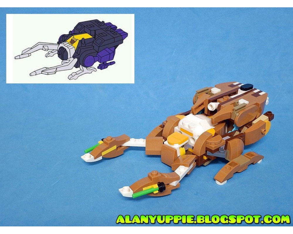 LEGO MOC-261727 Transformer Insecticon Shrapnel using LEGO Creator ...