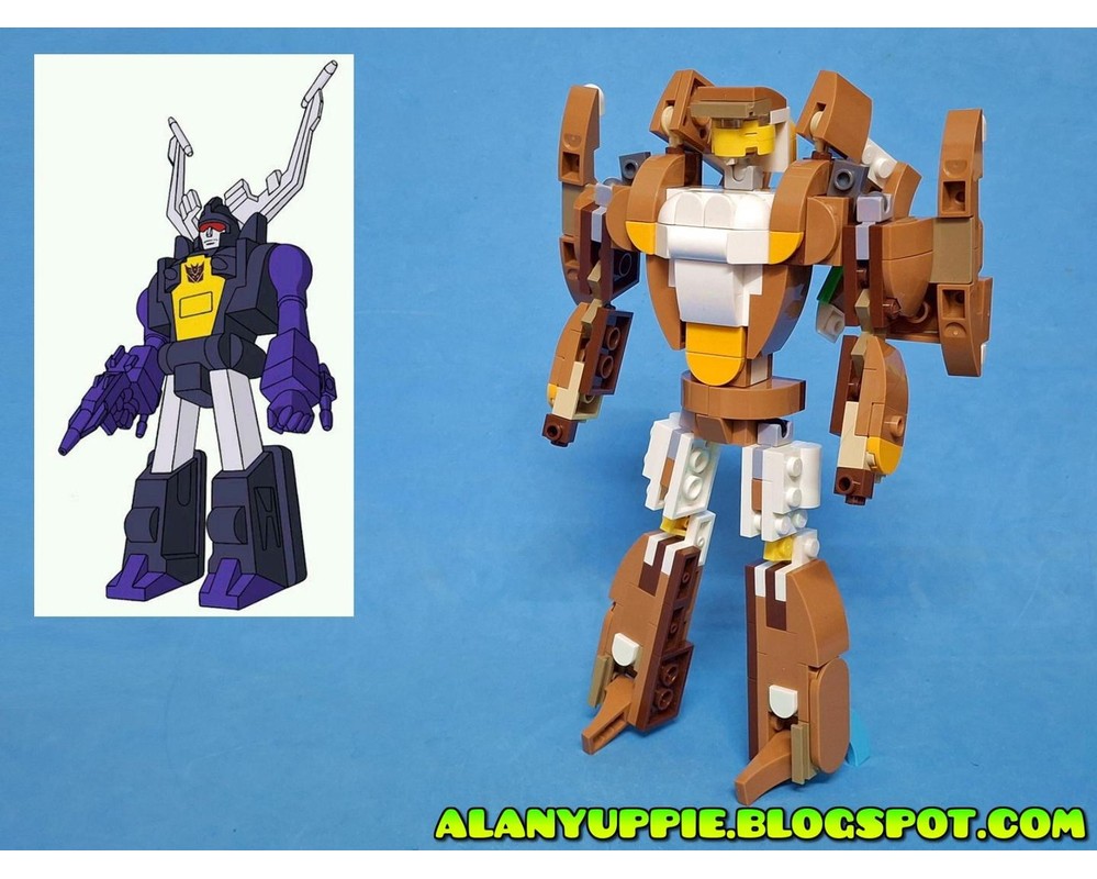 LEGO MOC-261727 Transformer Insecticon Shrapnel using LEGO Creator ...