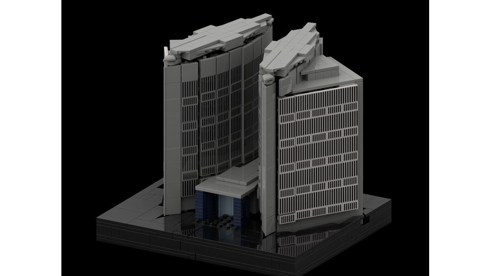 LEGO MOC-261865 Department of Finance Abu Dhabi by aleeeeeeeeeeeex ...