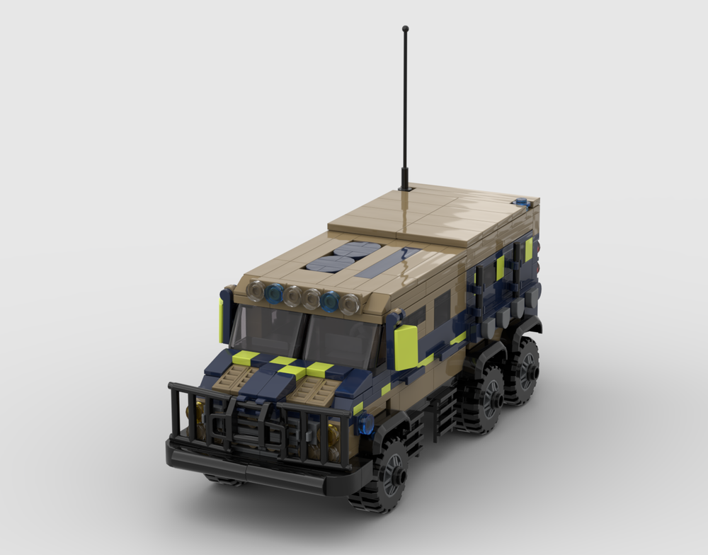 LEGO MOC-261876 MRAP generic by FormalRebricks | Rebrickable - Build ...