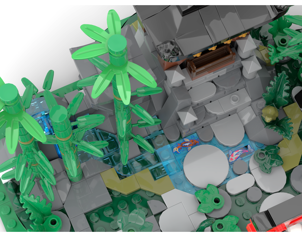 LEGO MOC-261913 Fox Shrine by tallneck1234 | Rebrickable - Build with LEGO