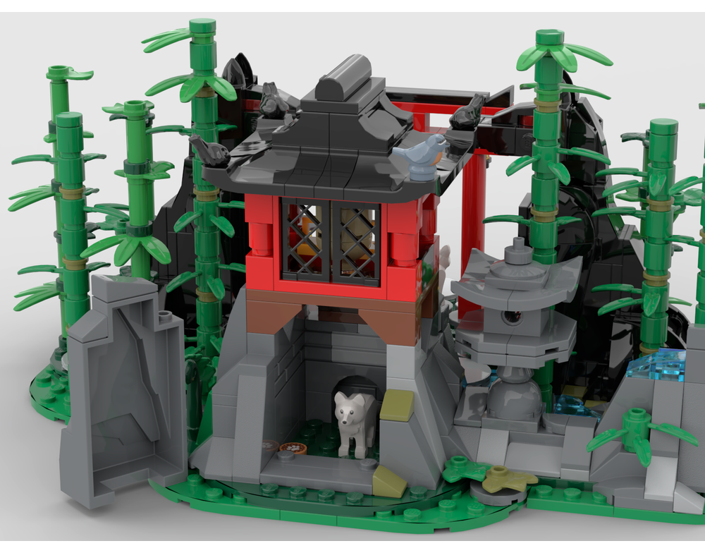 LEGO MOC-261913 Fox Shrine by tallneck1234 | Rebrickable - Build with LEGO