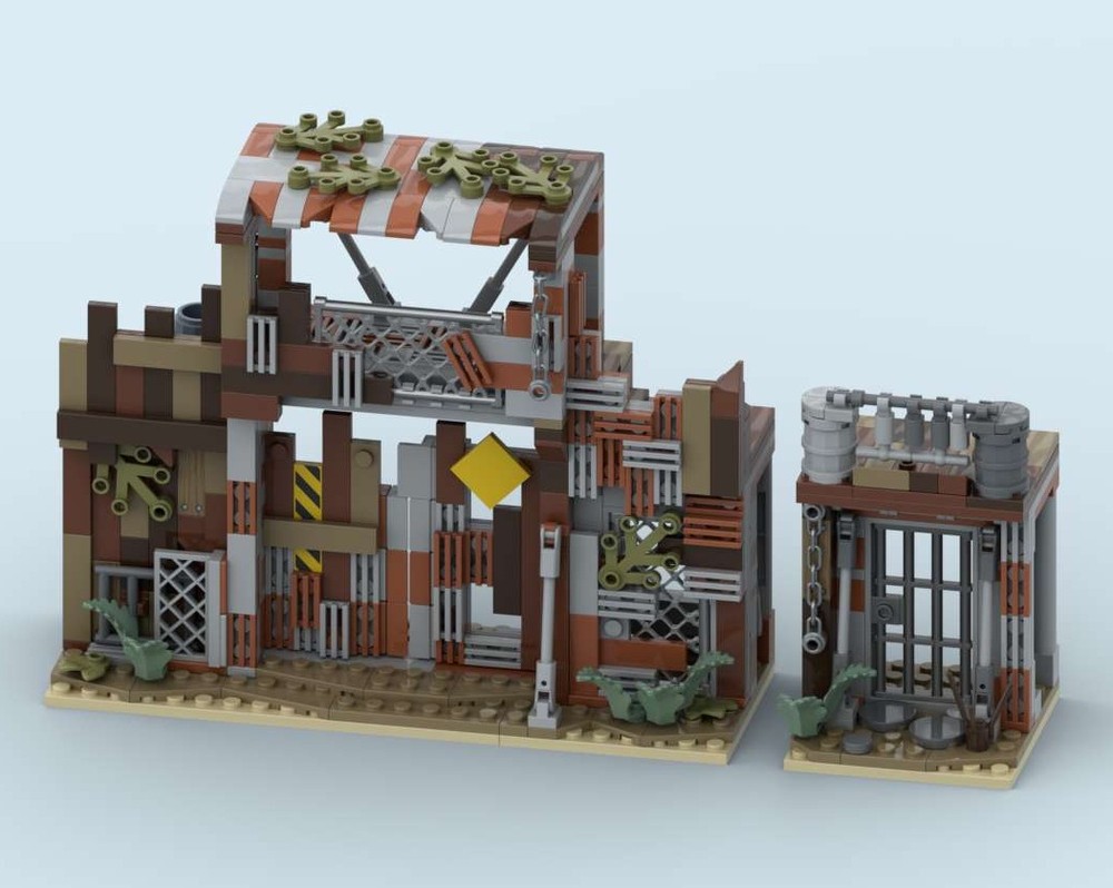 LEGO MOC-262024 Fallout Modular Wasteland Camp - Gates & Doors V1 by ...
