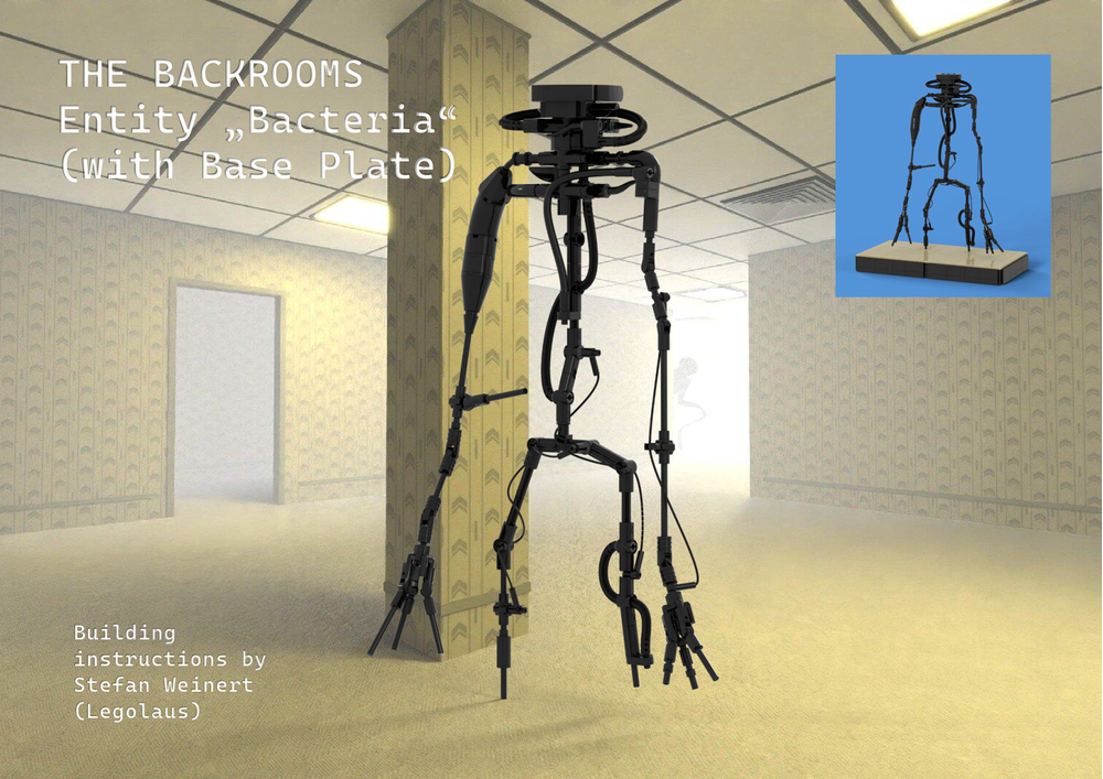 LEGO MOC-262108 The Backrooms Entity Bacteria with Base Plate by ...