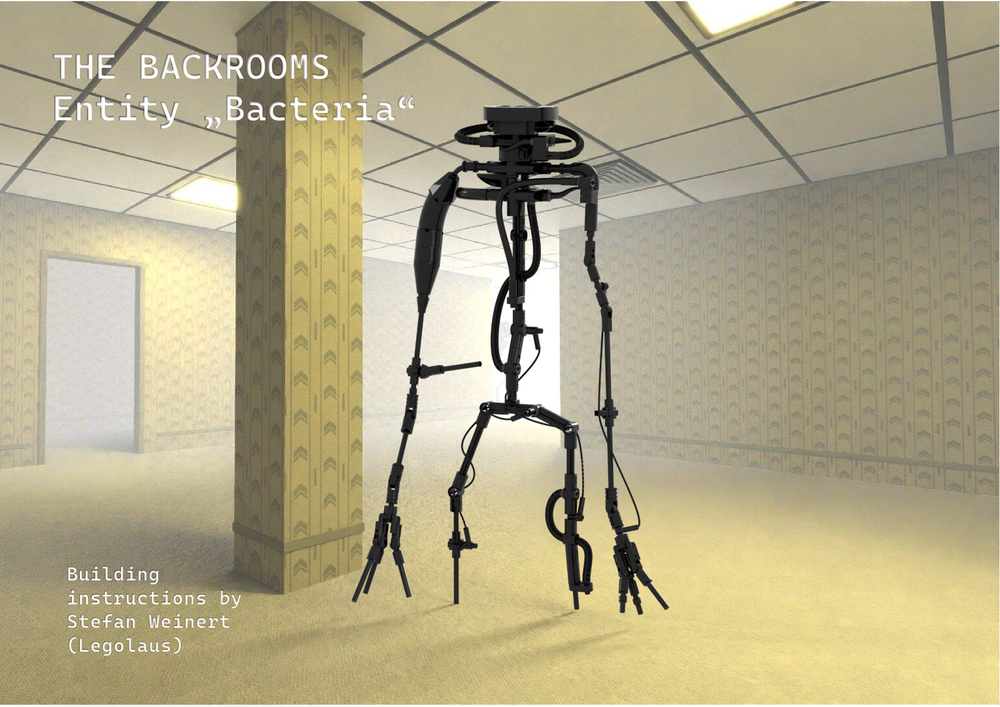 Lego Moc 262113 The Backrooms Entity Bacteria Without Base Plate By