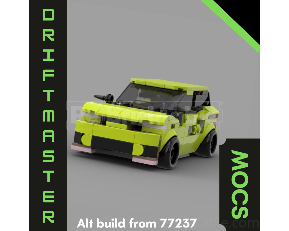LEGO MOC-262129 77237 2024 DODGE DURANGO SRT HELLCAT by Driftmaster ...