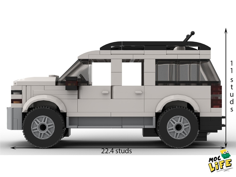 LEGO MOC Chevrolet Tahoe by MocLife | Rebrickable - Build with LEGO