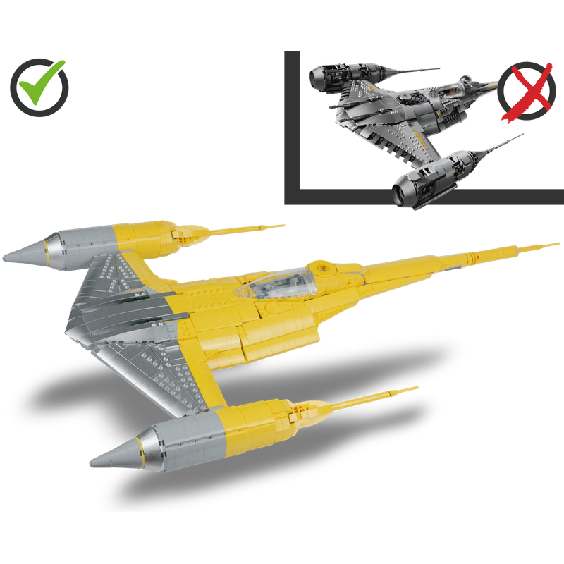 LEGO MOC-262205 Episode 1 UCS N1-Starfighter (from Set 75442) by Brix ...