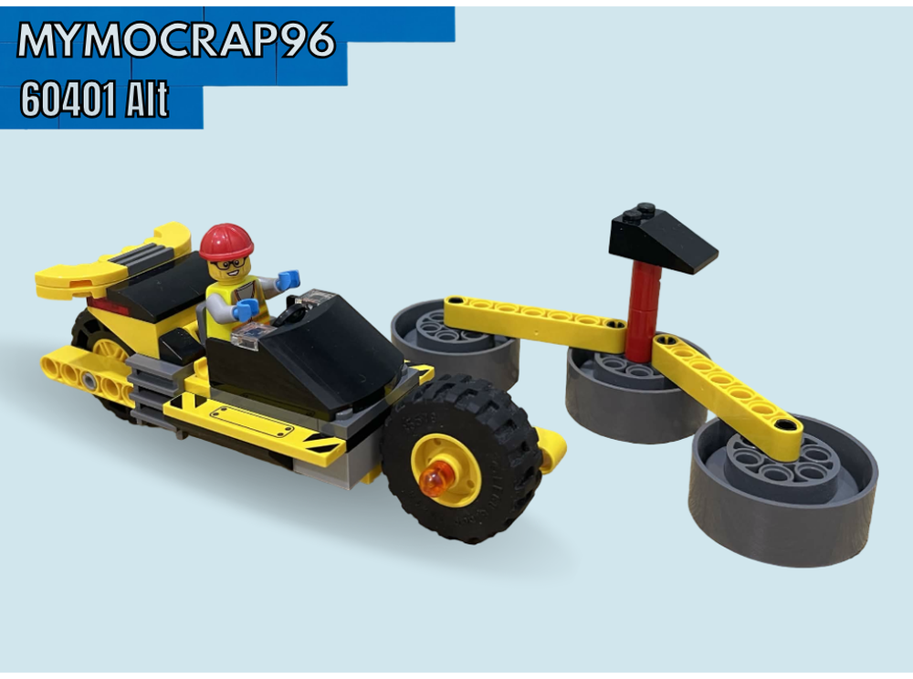 LEGO MOC-262222 Motorbike (60401) by mymocrap96 | Rebrickable - Build ...