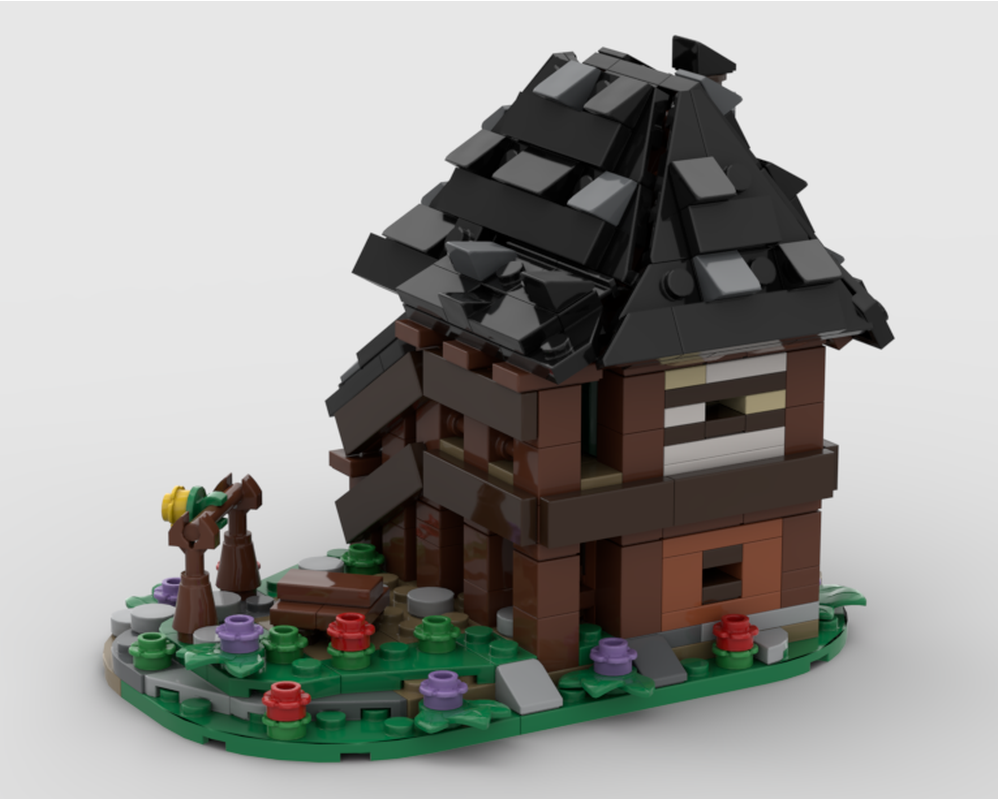 LEGO MOC-262332 Medieval Tavern "The Golden Goblet Inn" - Expansion for ...