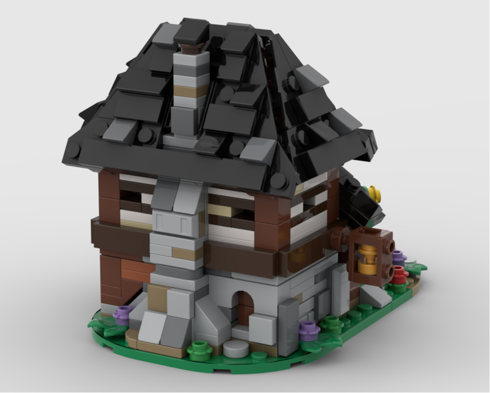 LEGO MOC-262332 Medieval Tavern "The Golden Goblet Inn" - Expansion for ...