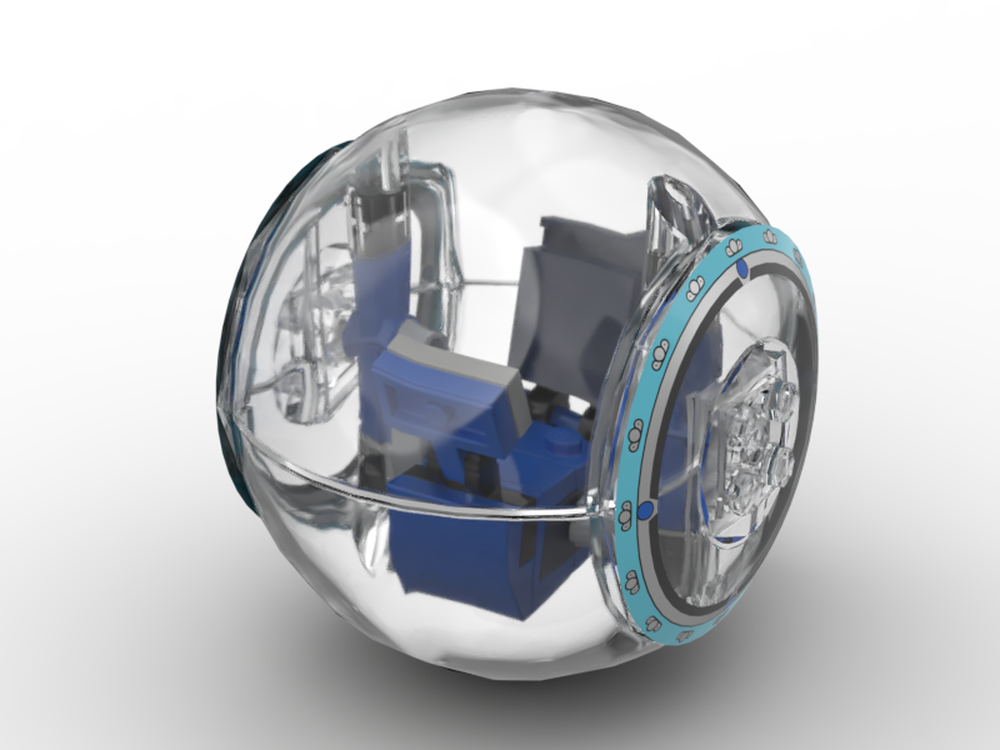 LEGO MOC-262563 1 person Gyrosphere by TheJediBricks | Rebrickable ...