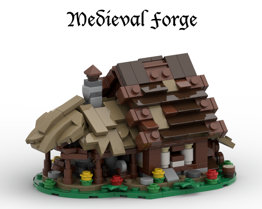 LEGO MOC-262673 Medieval Forge by Firun | Rebrickable - Build with LEGO