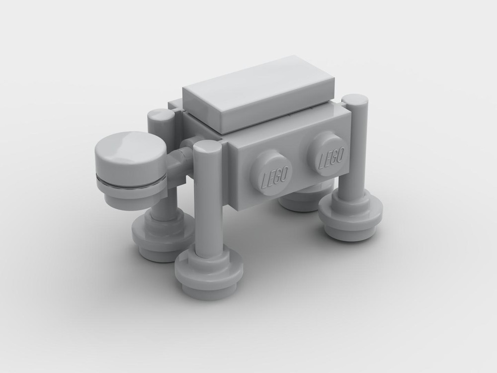 Lego Moc Nano At At By Tec Sau Rebrickable Build With Lego