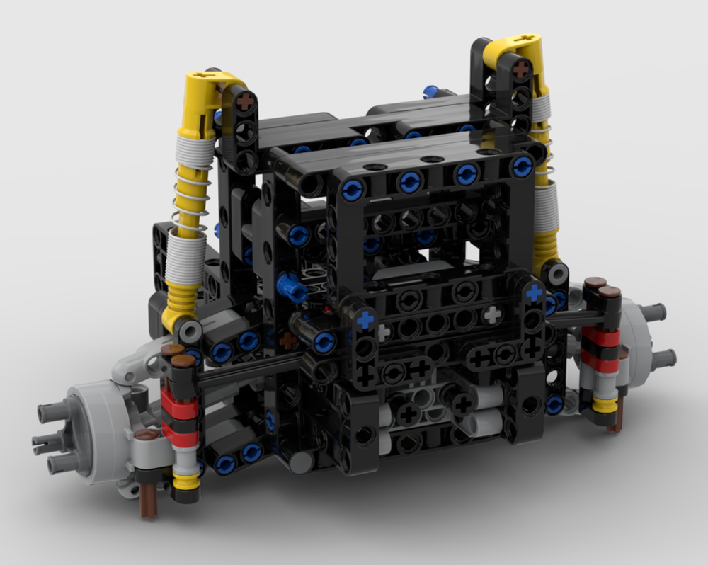 LEGO MOC-262956 Front Strong axle by Matej1185 | Rebrickable - Build ...