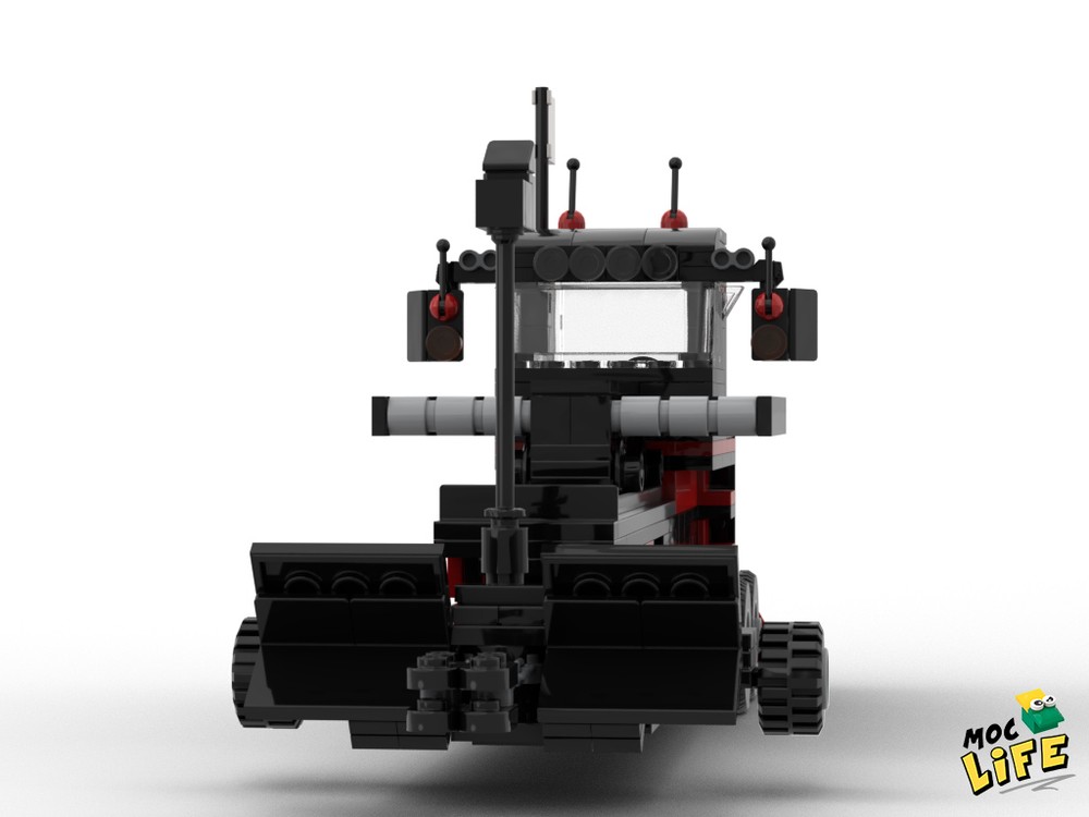 LEGO MOC Truck pull sled by MocLife | Rebrickable - Build with LEGO