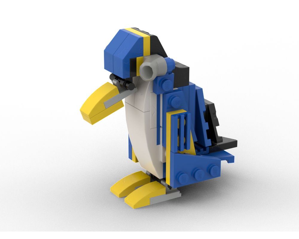 LEGO MOC-26299 Blue penguin (31087) (Creator 2019) | Rebrickable ...