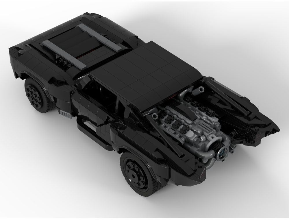 LEGO MOC-263086 2022 Batmobile by Linse | Rebrickable - Build with LEGO