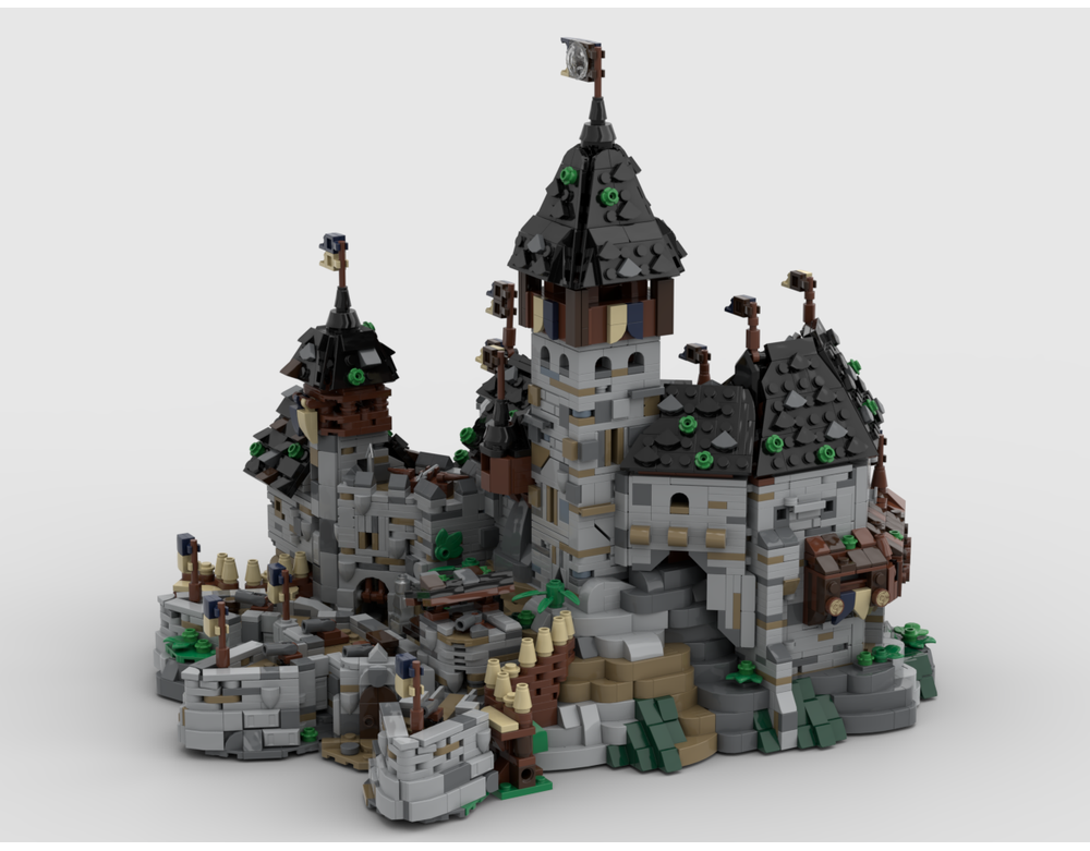 LEGO MOC-263131 Mini Blaustein Castle - Fortress Points Extension ...