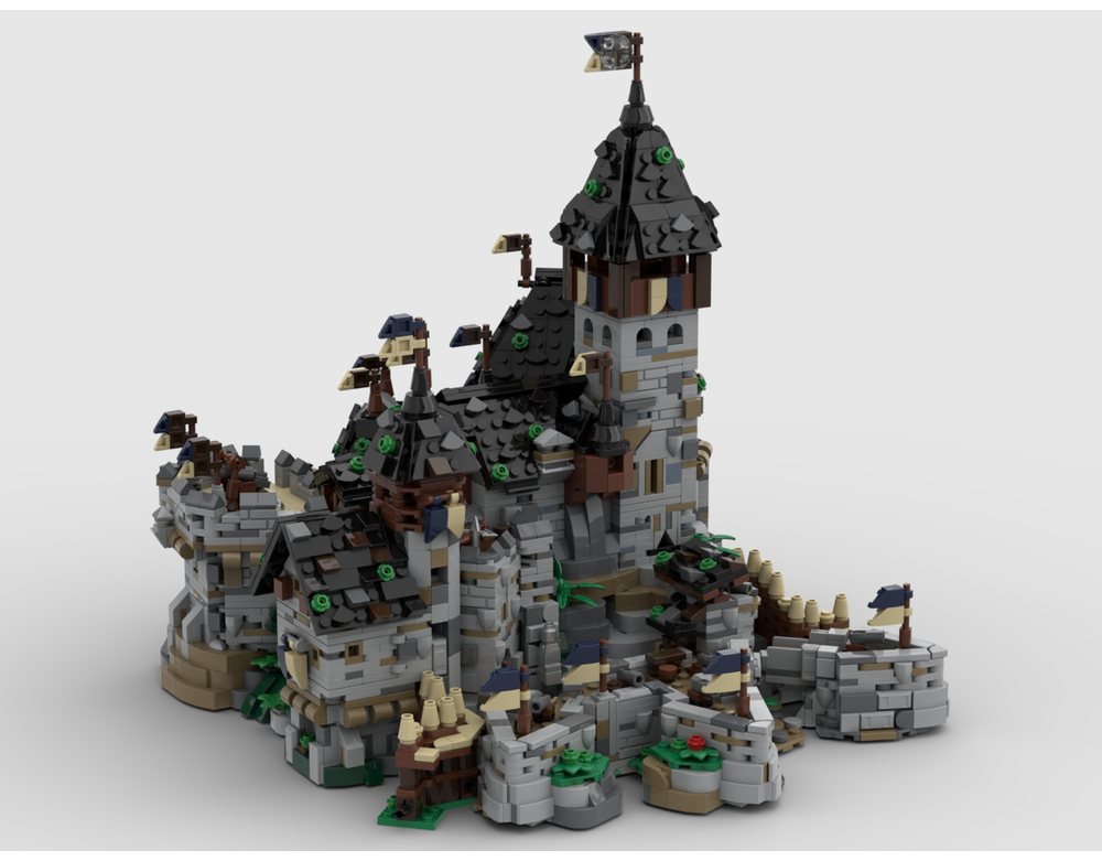 LEGO MOC-263131 Mini Blaustein Castle - Fortress Points Extension ...